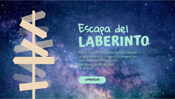 JUEGO LABERINTO SECUENCIA | Genially