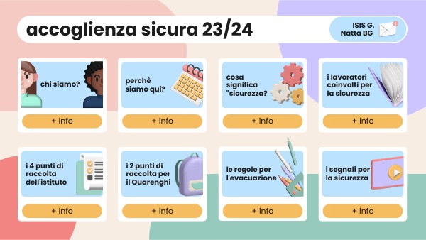 accoglienza sicura 2324 | Genially