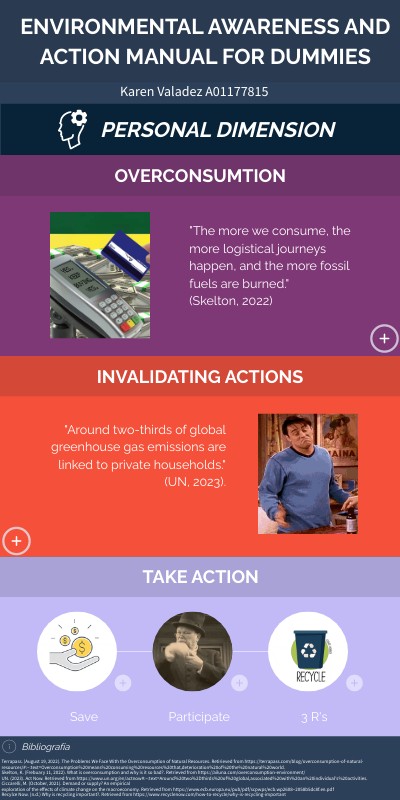 Evidence 2: Environmental awareness and action manual for dummies