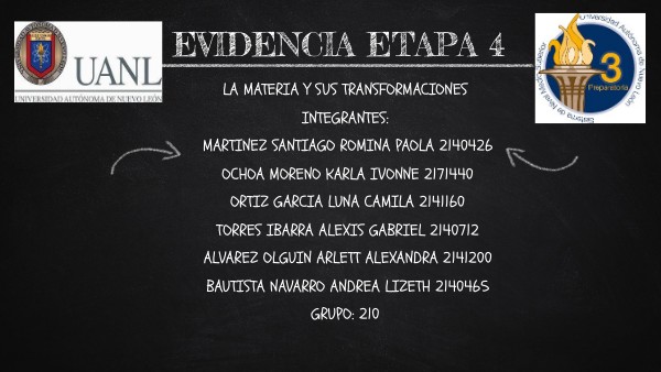 PRESENTACION QUIMICA 4