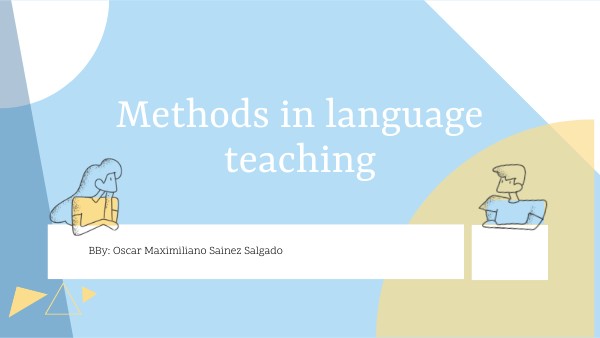 Methods and approaches in language teaching
