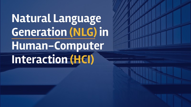 Natural Language Generation