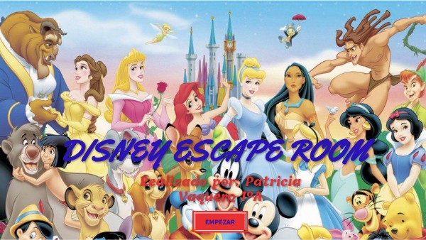 DISNEY ESCAPE ROOM | Genially