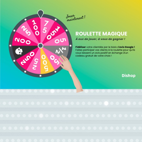Roulette magique DISH | Genially