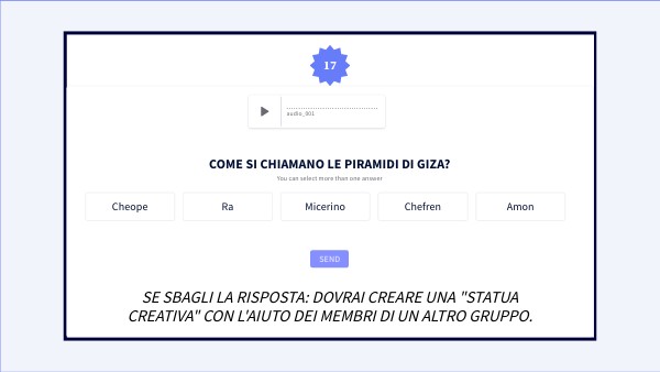 Domanda del docente di Arte | Genially