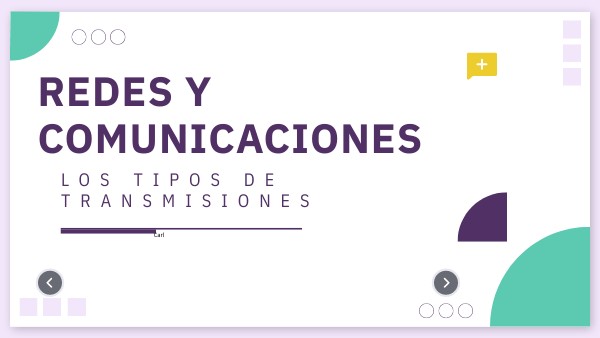 TIPOS DE TELECOMUNICACIONES | Genially