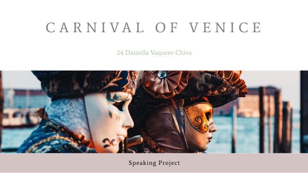 Carnival Venice | Genially