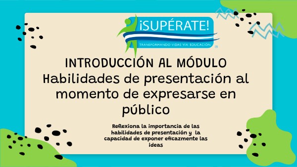 INTRODUCCIÓN COMUNICARTE HABILIDADES DE PRESENTACIO | Genially