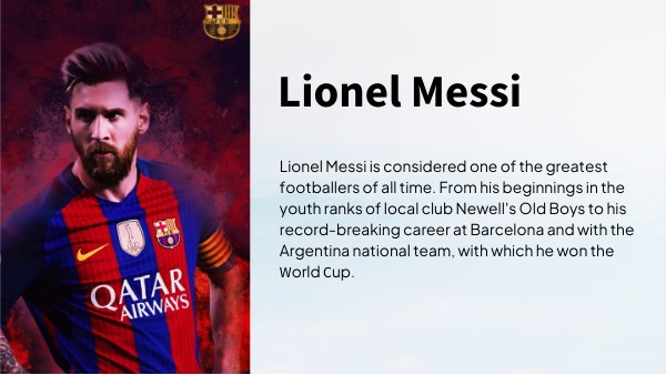 Introduction-to-Lionel-Messi | Genially