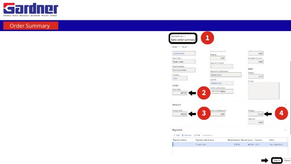 Order summary slide 9 | Genially