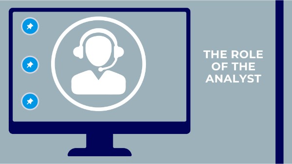Role of the analyst | Genially