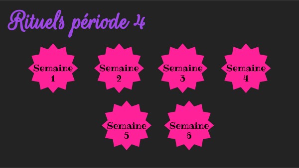 RITUELS P4 | Genially