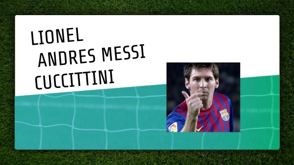PRESENTACIÓN MESSI