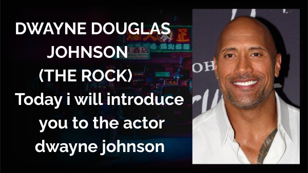présentation de dwayne johnson