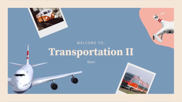 Transportation II | Genially