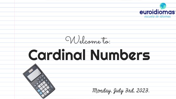 CardinalNumbers | Genially