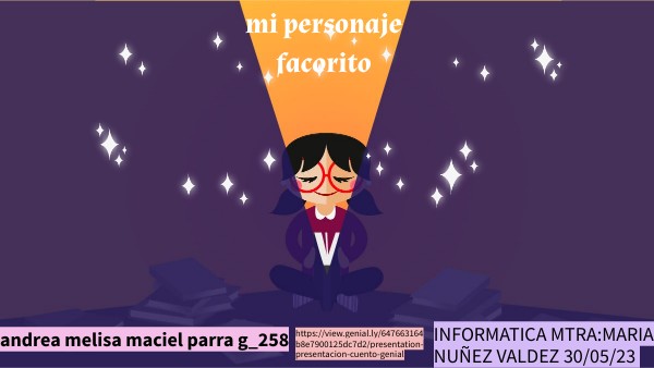 MI PERSONAJE FAVORITO