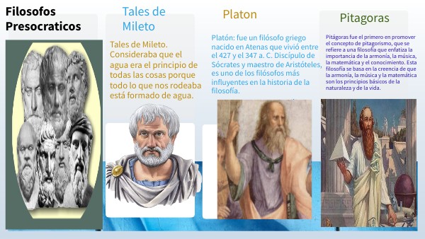 Infografia Presocraticos