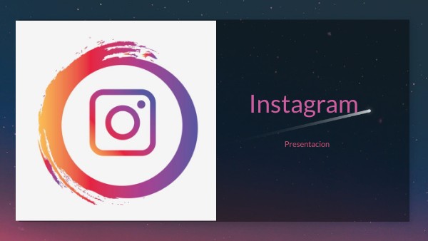 PRESENTACIÓN INSTAGRAM | Genially