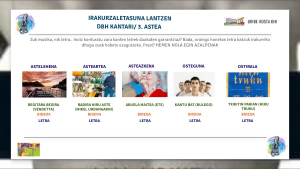 DBH KANTARI/ 3.ASTEA | Genially