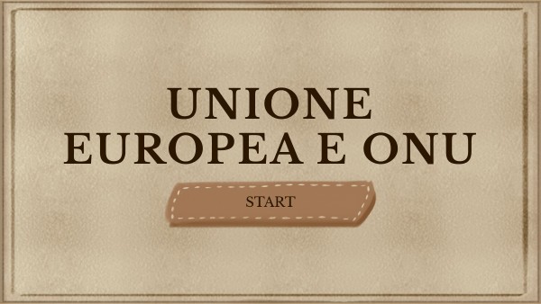 unione europea e onu | Genially