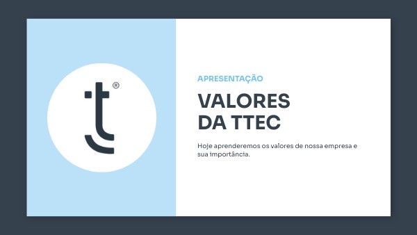 Valores - TTEC