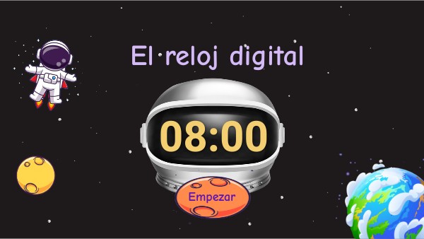 Reloj digital | Genially