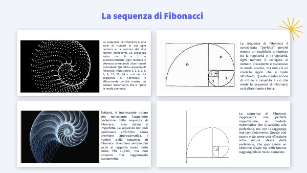 1MATEMATICA- LA SEQUENZA DI FIBONACCI