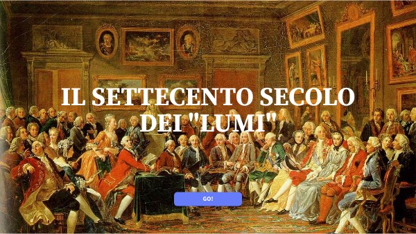 Settecento secolo dei "Lumi" | Genially