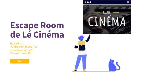 Escape Room de Lé Cinéma | Genially