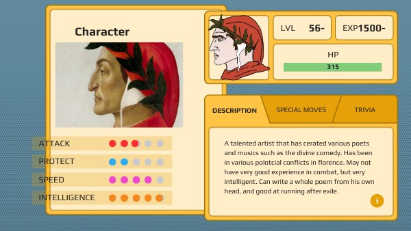 Copy - Pokemon CHARACTER SHEET | Genially