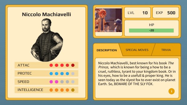 Copy - Pokemon CHARACTER SHEET | Genially