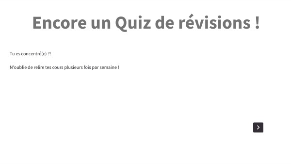 Quiz de révision 3