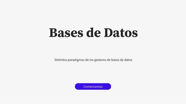 Introducción a las Bases de Datos | Genially