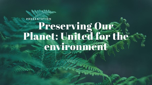 NATURE PRESENTATION