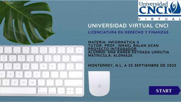 INFORMÁTICA II - PROYECTO INTEGRADOR | Genially