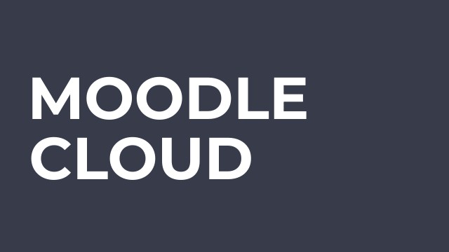 MOODLECLOUD - Les Blocs | Genially