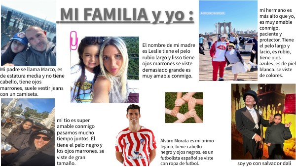 mi familia y yo | Genially