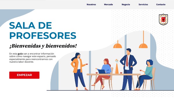 GUÍA SALA DE PROFESORES | Genially