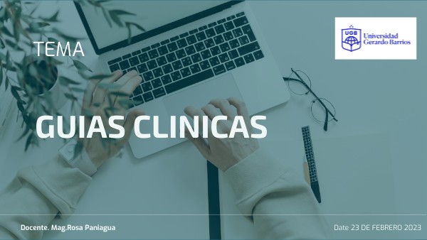 Presentacion de guias clinicas