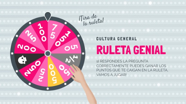 Ruleta cultura general | Genially