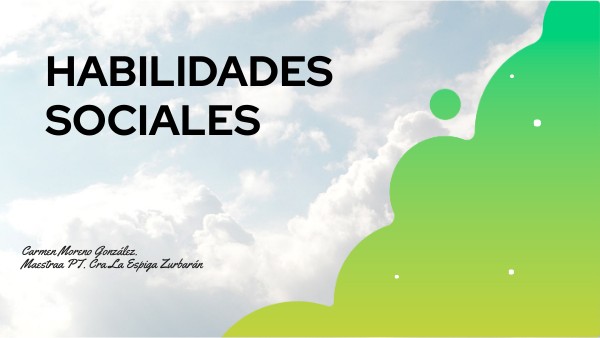 HABILIDADES SOCIALES | Genially