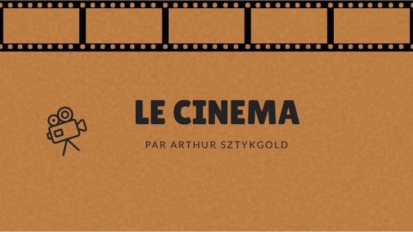 le cinéma | Genially