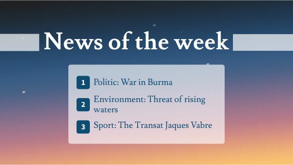 News of the week