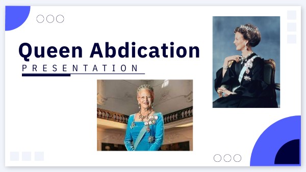 Queen abdication presentation