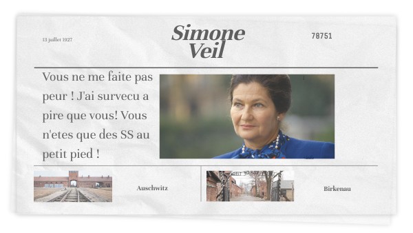 exposée Simone Veil | Genially