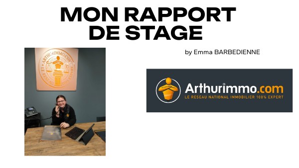 Rapport Stage | Genially
