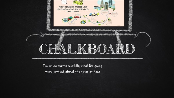 CHALK & BLACKBOARD PRESENTATION