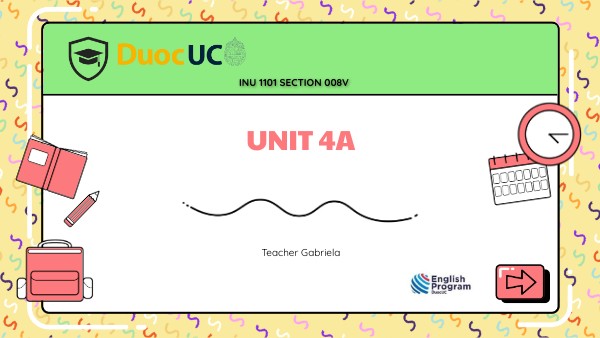 INU1101 UNIT 4A 008 | Genially