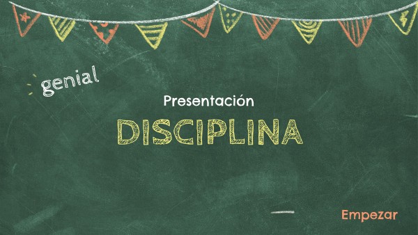 Disciplina tridimensional | Genially